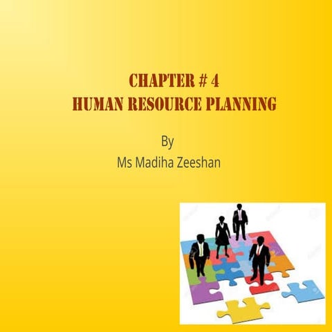 Chapter # 4 Human Resource Planning.pptb