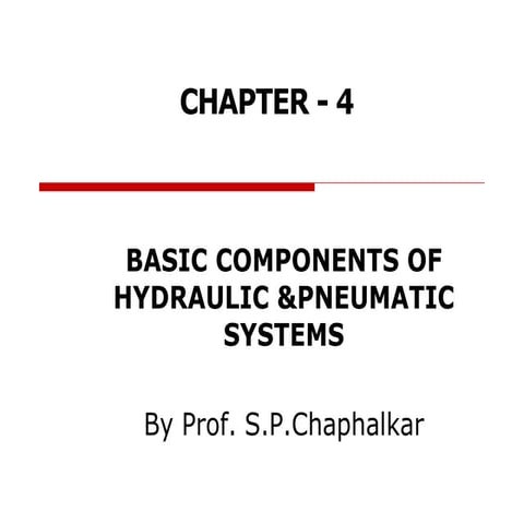 Chapter_4_HYDRAULIC final ppt presentation | PDF