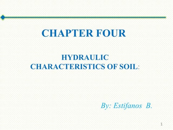Geotechnical Engineering-I [Lec #27: Flow Nets] | PPSX