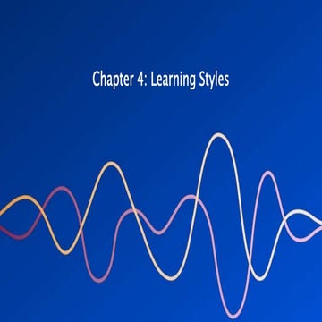 Chapter 4: Learning Styles | PPTX