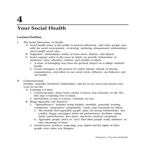 Chapter 4 lecture outline | DOCX