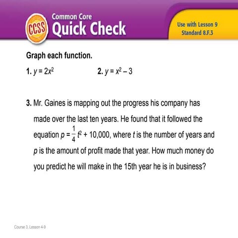 (8) Lesson 4.9 | PPT