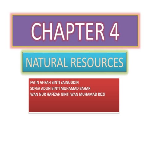 Chapter 4 | PPT