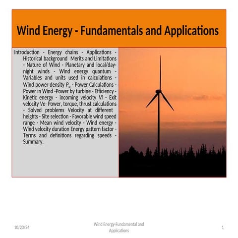 Chapter_4_part_A_Wind Energy - Fundamentals and Applications.ppt