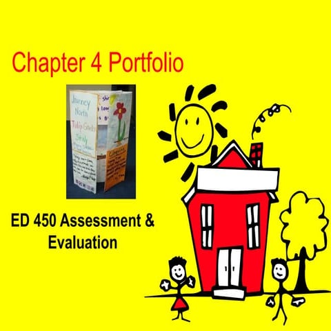 Chapter 4 portfolios | PPT