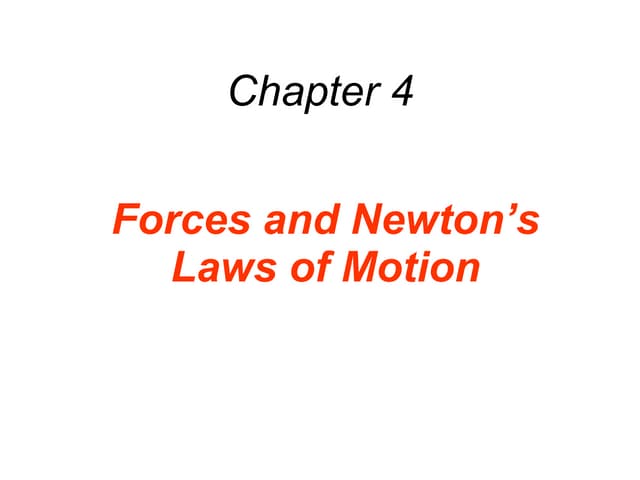 Newton's Laws | PPT