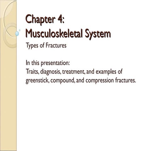 PRESENTATION 04 - Musculoskeletal System | PPT