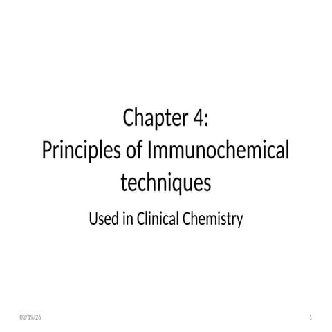 Chemiluminescence Immunoassay (CLIA) Technique | PPT