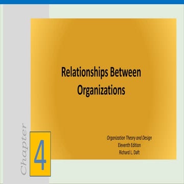 Chapter_4_Relationship Between Organizations.pdf | Business | Business ...