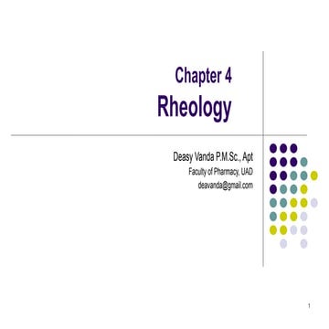Rheology | PPT