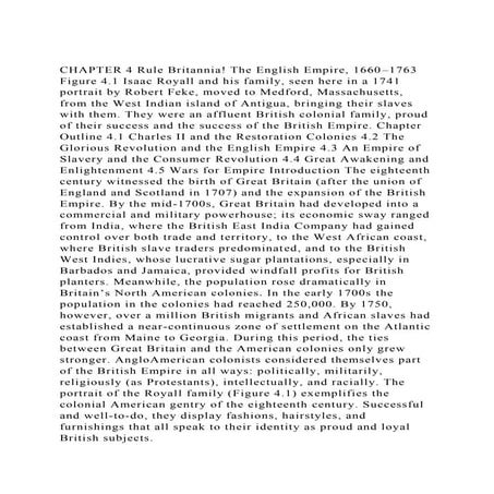 CHAPTER 4 Rule Britannia! The English Empire, 1660–1763Figure 4..docx