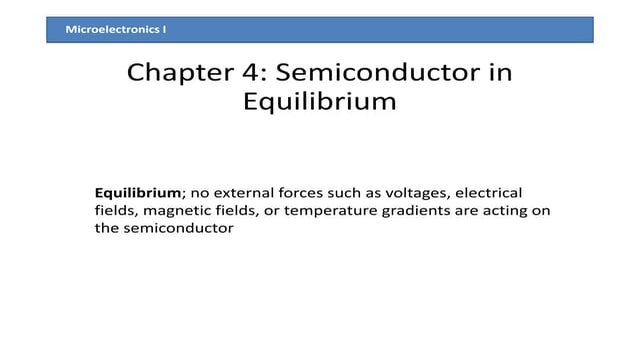 Basics Of Semiconductor Current Equation Continuity Equation Injected Minority Carrier Ppt