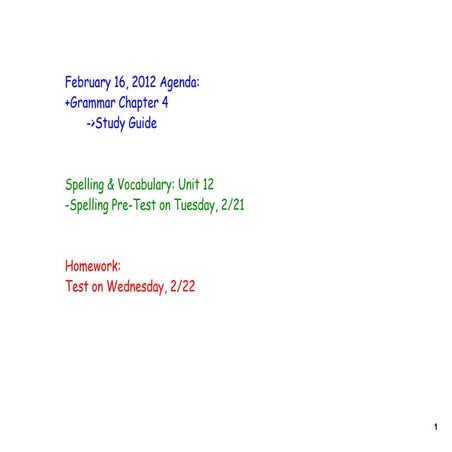 Chapter 4 Study Guide | PDF