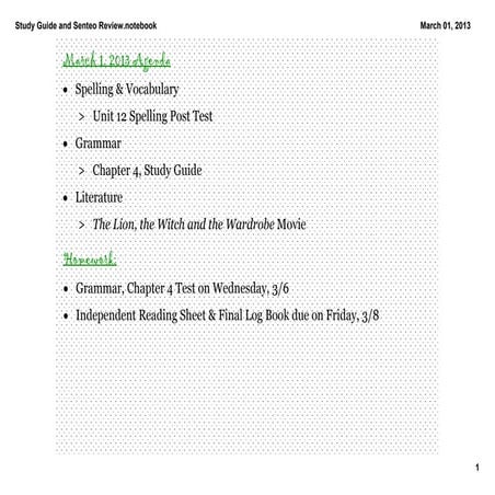 Chapter 4 Study Guide | PPT