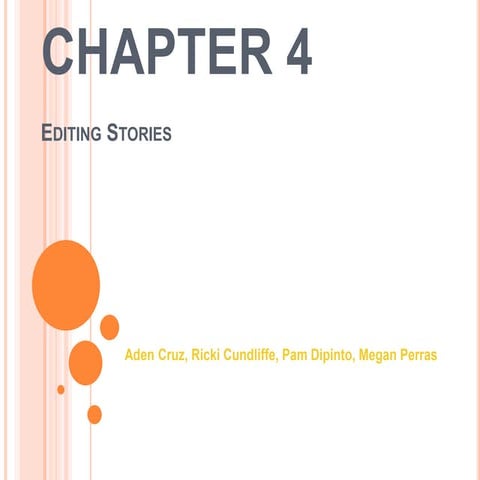 Chapter 4 Summary | PPTX