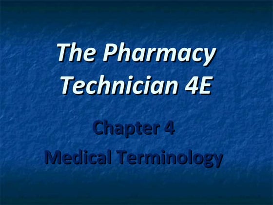 Medical terminology | PPT