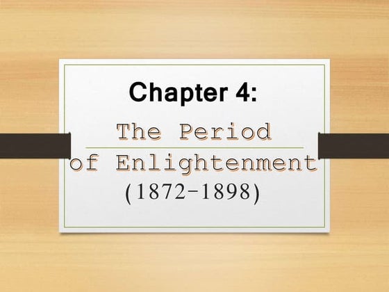 Philippine literature during the enlightenment period | PPT