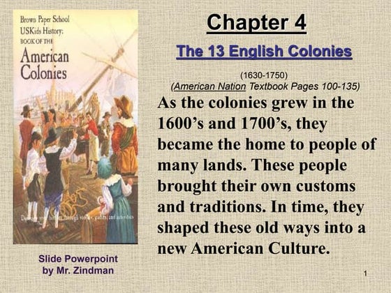 The Thirteen Colonies | PPT