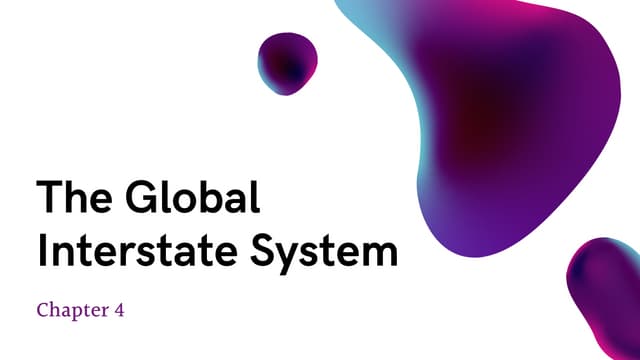 Global Interstate System | PPTX