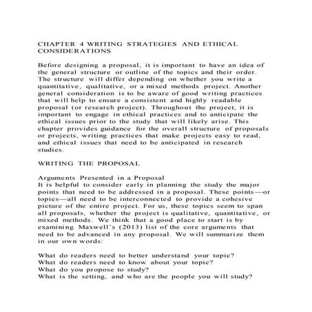 CHAPTER 4 WRITING STRATEGIES AND ETHICAL CONSIDERATIONSBefore | DOCX