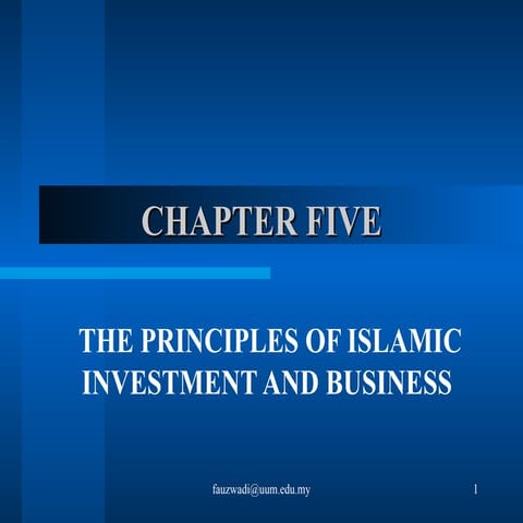 Chapter 5 | PPT | Business Accounting & Finance | Business