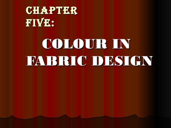 Woven Fabric Design: Selvedge | PPT