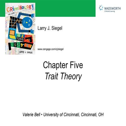 Chapter 5 Trait Theory | PPT | Mental Health | Diseases and Conditions