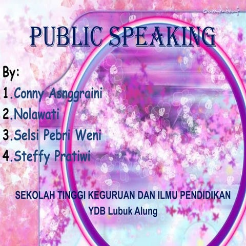 Public Speaking Chapter 5 Pptx