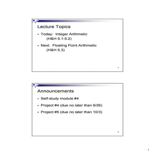 Desk Chekcing Algorithms