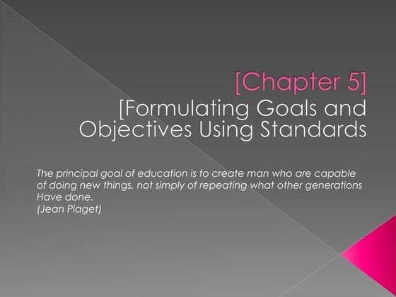 Chapter 2 Learning Targets | PPTX