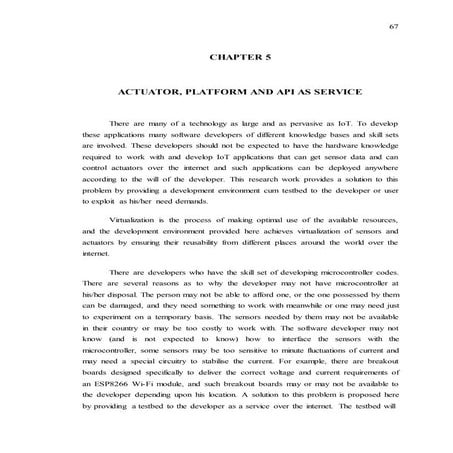 chapter 5.docx | Internet of Things | Internet