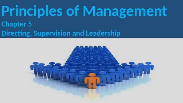 Unit 6 directing | PPTX