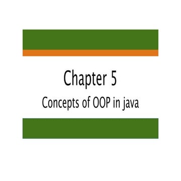 Chapter 5 Concepts Of Object Oriented Programming Ppt 1062