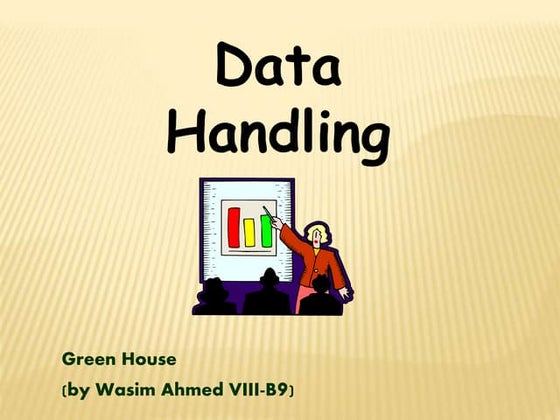 Data handling Presentation with solved examples | PPTX | Geography ...