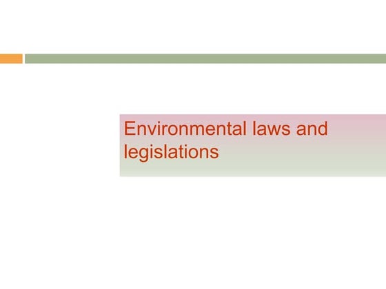 Acts air water-forest_and_wildlife | PDF | Environmental Services ...