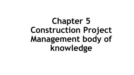 5 Phases of Construction Project Management | Invensis Learning | PPT