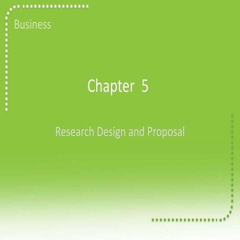 Chapter 5 - Research design and proposal.ppt