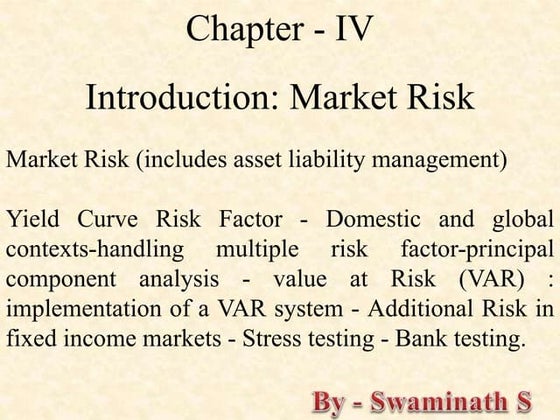 Financial risk management | PDF | Stocks and Bonds | Personal Investing