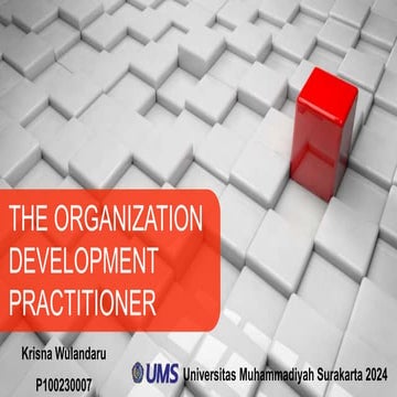 chapter 5 -The Organization Development Practitioner and the OD Process ...