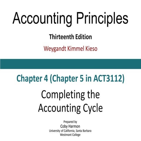 Chapter 5 Accounting Cycle.pdf ACN3102N3102 | PPT