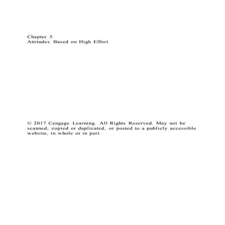 Chapter 5Attitudes Based on High Effort | DOCX