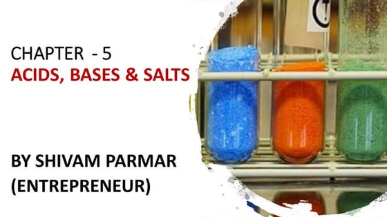 Class 7 chapter 5 Acids ,bases and salts ppt 1 | PPTX