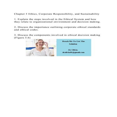 Chapter 5 Ethics, Corporate Responsibility, and Sustainability 1.docx ...