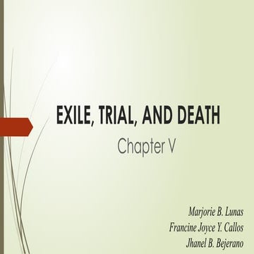RIZAL'S ARREST AND EXILE IN DAPITAN | PDF