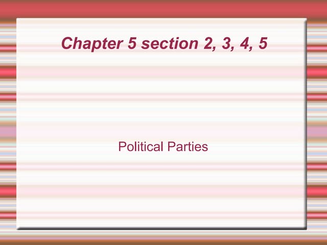 Government chapter 1 powerpoint con't | PPT