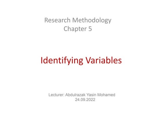 Lecture-3 Types of Variables.pdf........ | PPT
