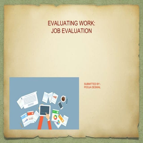 Chapter 5 job evaluation 2 | PPT