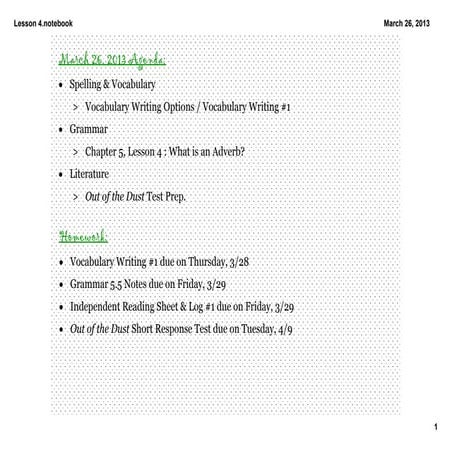 Chapter 5, Lesson 4 | PDF