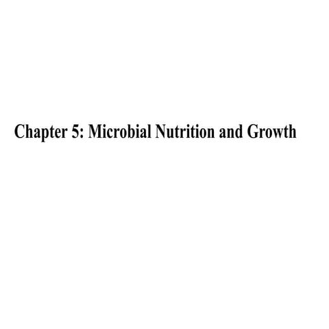 Chapter 5 Microbial Growth, microbiology Lecture for studenst at ...