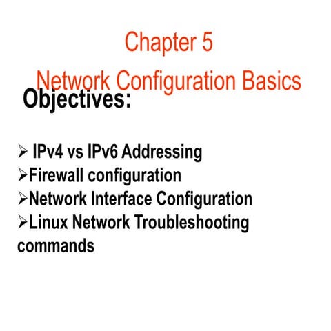 Chapter 5 Network Configuration Basics.ppt